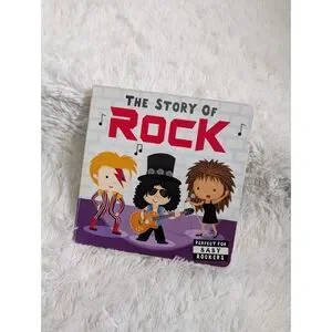 Chronicle Books | Other | The Story Of Rock Baby Board Book | Poshmark